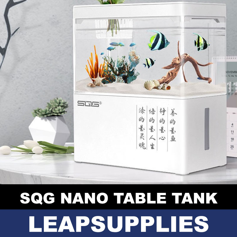 SQG Nano Table Top Fish Tank | LEAPsupplies Singapore