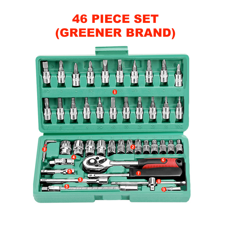Greener Ratchet Tools Set | LEAPsupplies Singapore