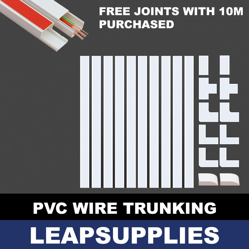 LEAP PVC Wire Trunking | Wiring Plastic Shield Trunk Duct ...