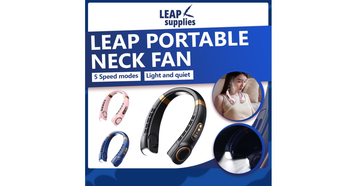 LEAP Portable Neck Fan | LEAPsupplies Singapore