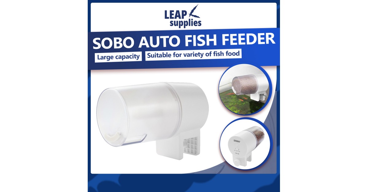 SOBO Fish Auto Feeder | LEAPsupplies Singapore