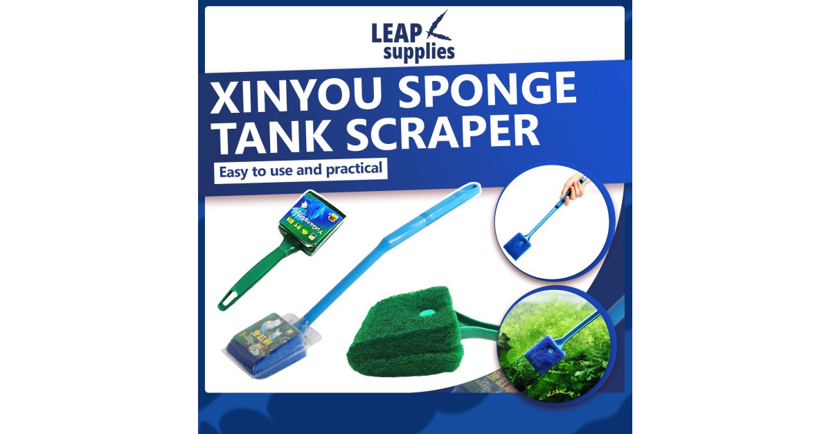 XINYOU Sponge Tank Scraper | LEAPsupplies Singapore