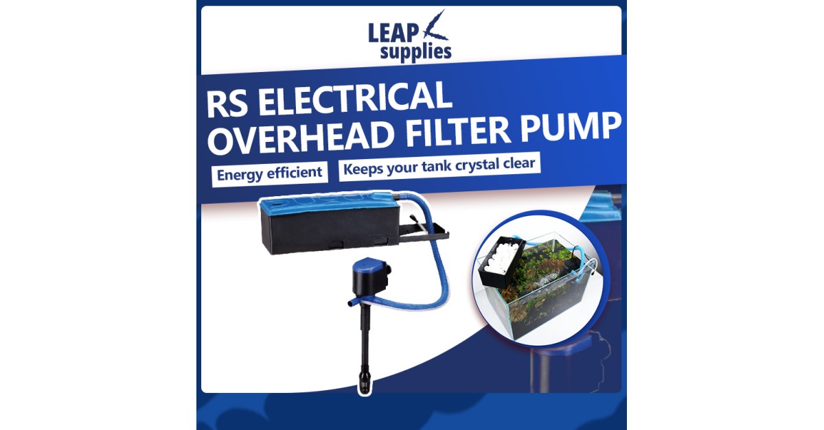 RS Electrical Overhead Filter Pump | LEAPsupplies Singapore