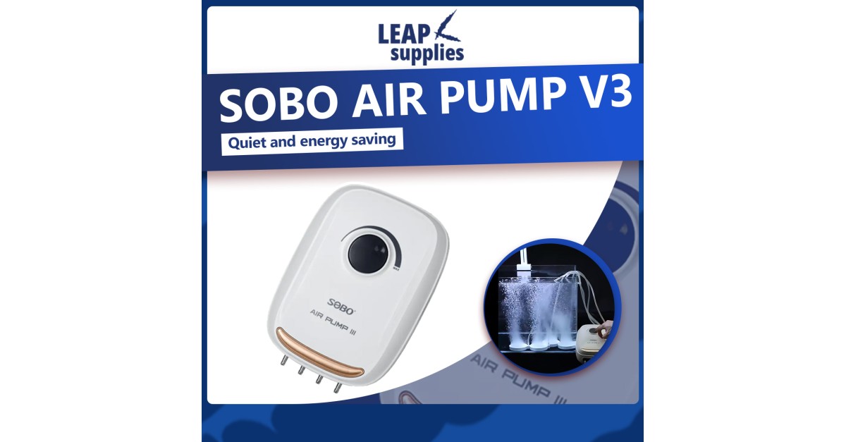 SOBO Air Pump V3 | LEAPsupplies Singapore