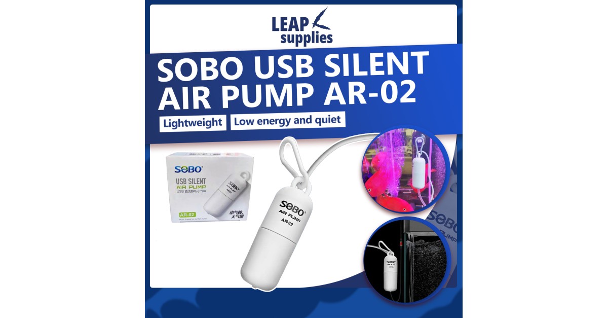 SOBO USB Silent Air Pump AR-02 | LEAPsupplies Singapore