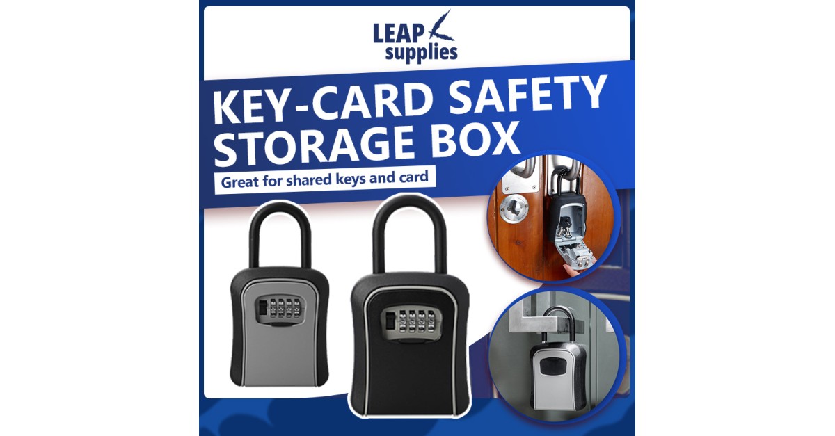 LEAP Key-Card Safety Storage Box | LEAPsupplies Singapore