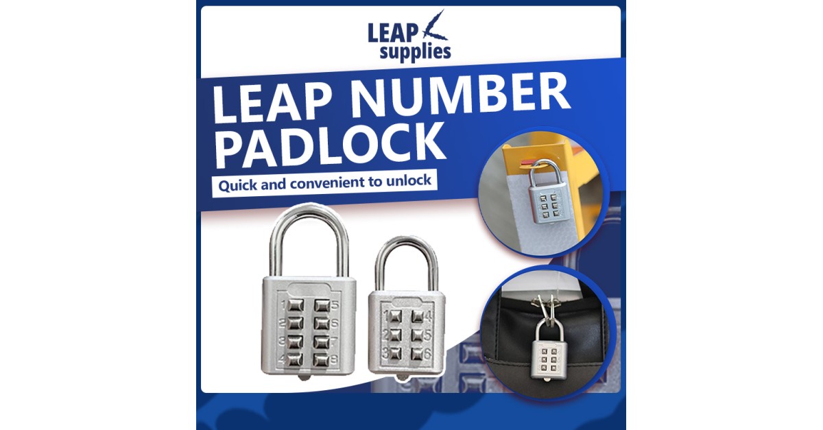 LEAP Number Padlock | LEAPsupplies Singapore