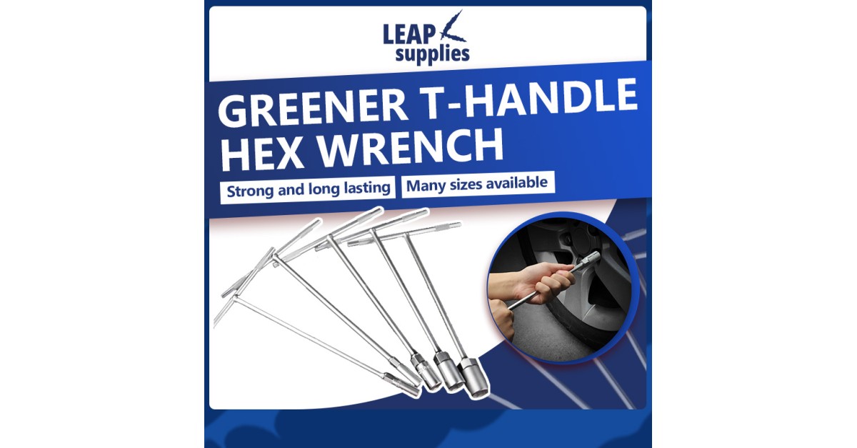 Greener T-Handle Hex Wrench | LEAPsupplies Singapore