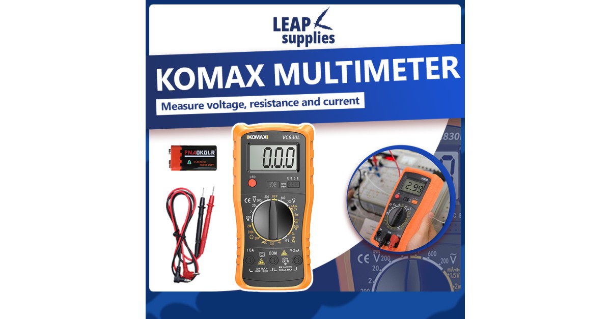 Komax Multimeter | LEAPsupplies Singapore