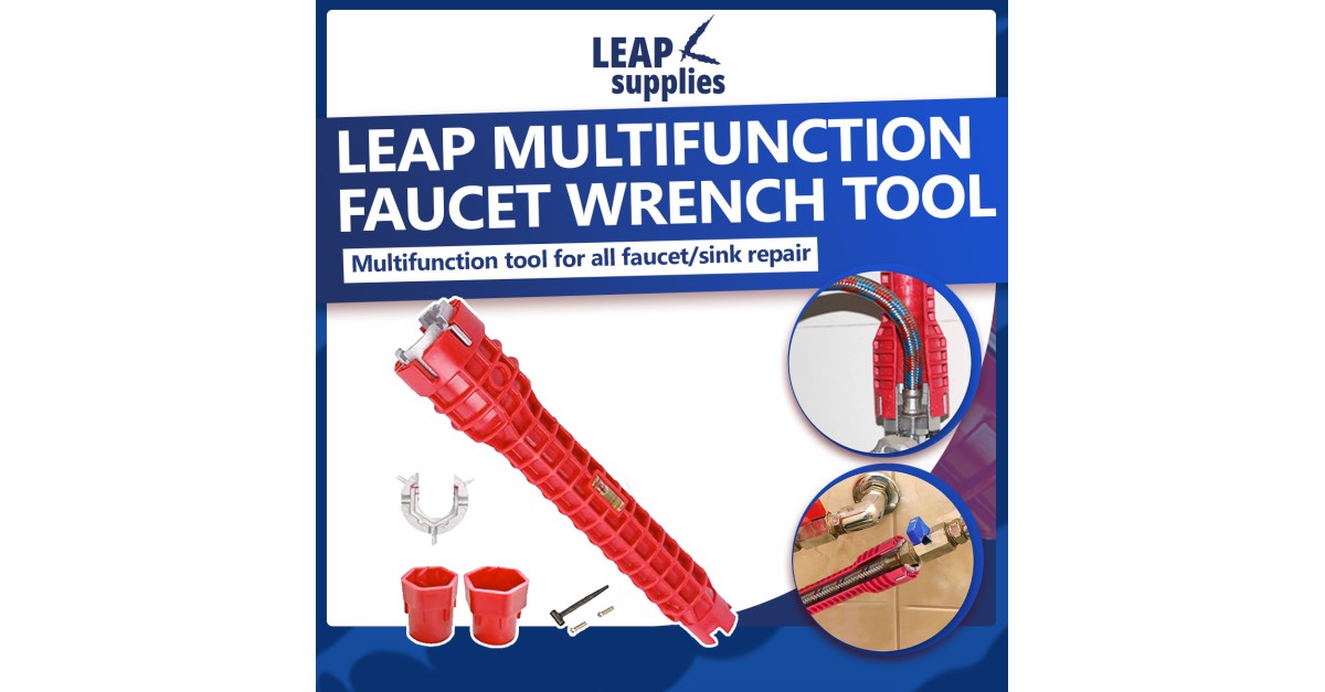LEAP Multifunction Faucet Wrench Tool | LEAPsupplies Singapore
